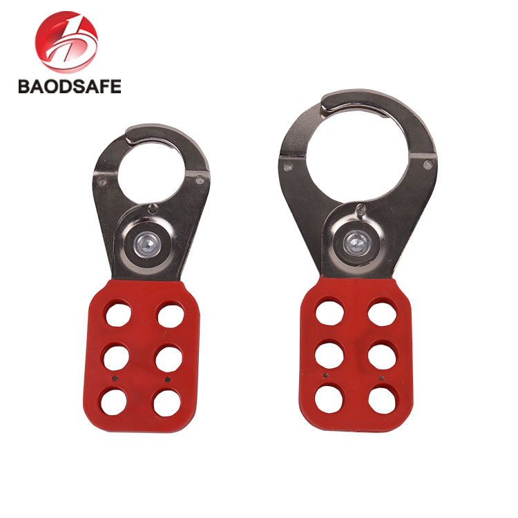 Red Multiple Safety Lockout Hasp - Buy Safety Lockout Hasp, Steel ...